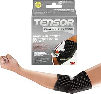 Tensor Adjustable Elbow Support, One-Size: Amazon.ca: Health & Personal ...