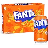 Amazon.com : Mexican Fanta Orange Glass Bottle, 12 fl oz, 24 Pack : Grocery & Gourmet Food
