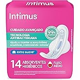 Intimus Absorvente Externo, Noturno Suave com Abas, 8 unidades | Amazon ...