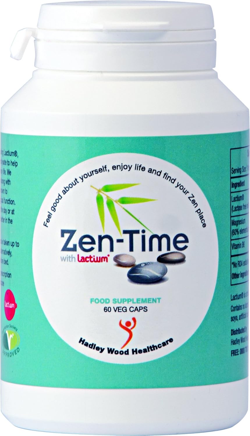 Zen Time with Lactium 60 vegetarian capsules: Amazon.co.uk: Health ...