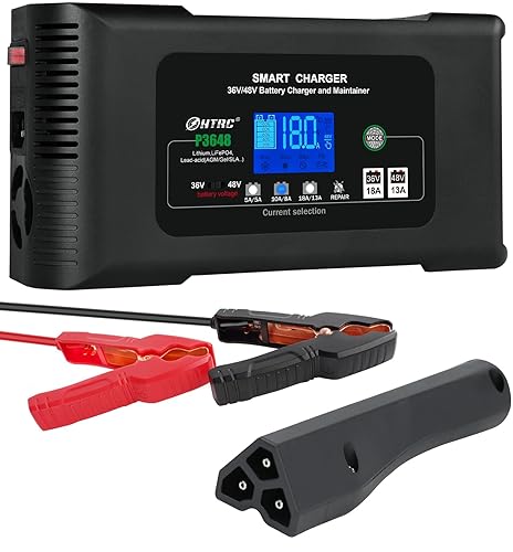 48v EZ-GO RXV TXT Golf Cart Battery Charger, 48V Lithium Lifepo4 Lead ...