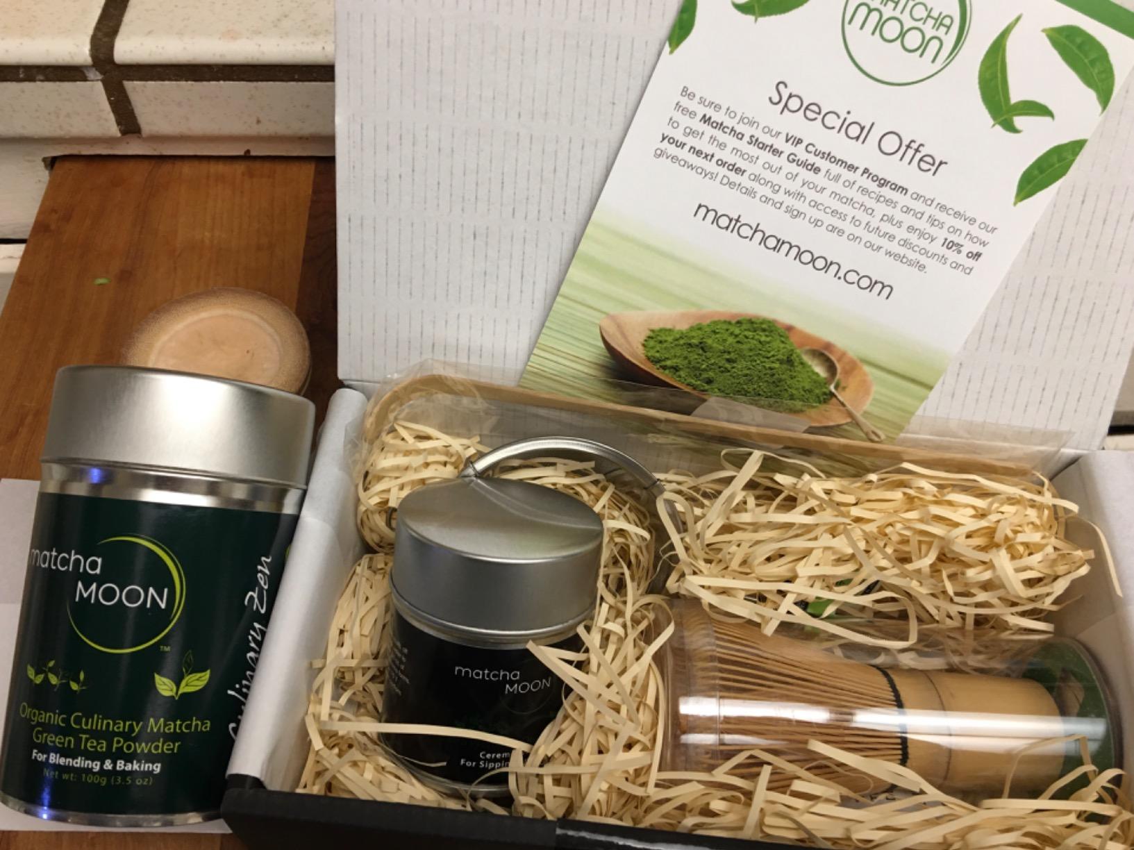 Matcha Moon Pure Zen - Organic Premium Ceremonial Grade Matcha Green ...