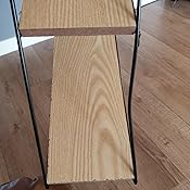 HomeZone® Modern Diamond Shaped Industrial Floating Wall Shelves ...