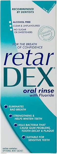 RetarDEX Oral Rinse 250 ml: Amazon.co.uk: Health & Personal Care