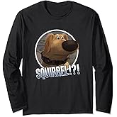 Amazon.com: Disney Pixar Up Squirrel!?! Cute Dug Spaced Out Portrait T ...