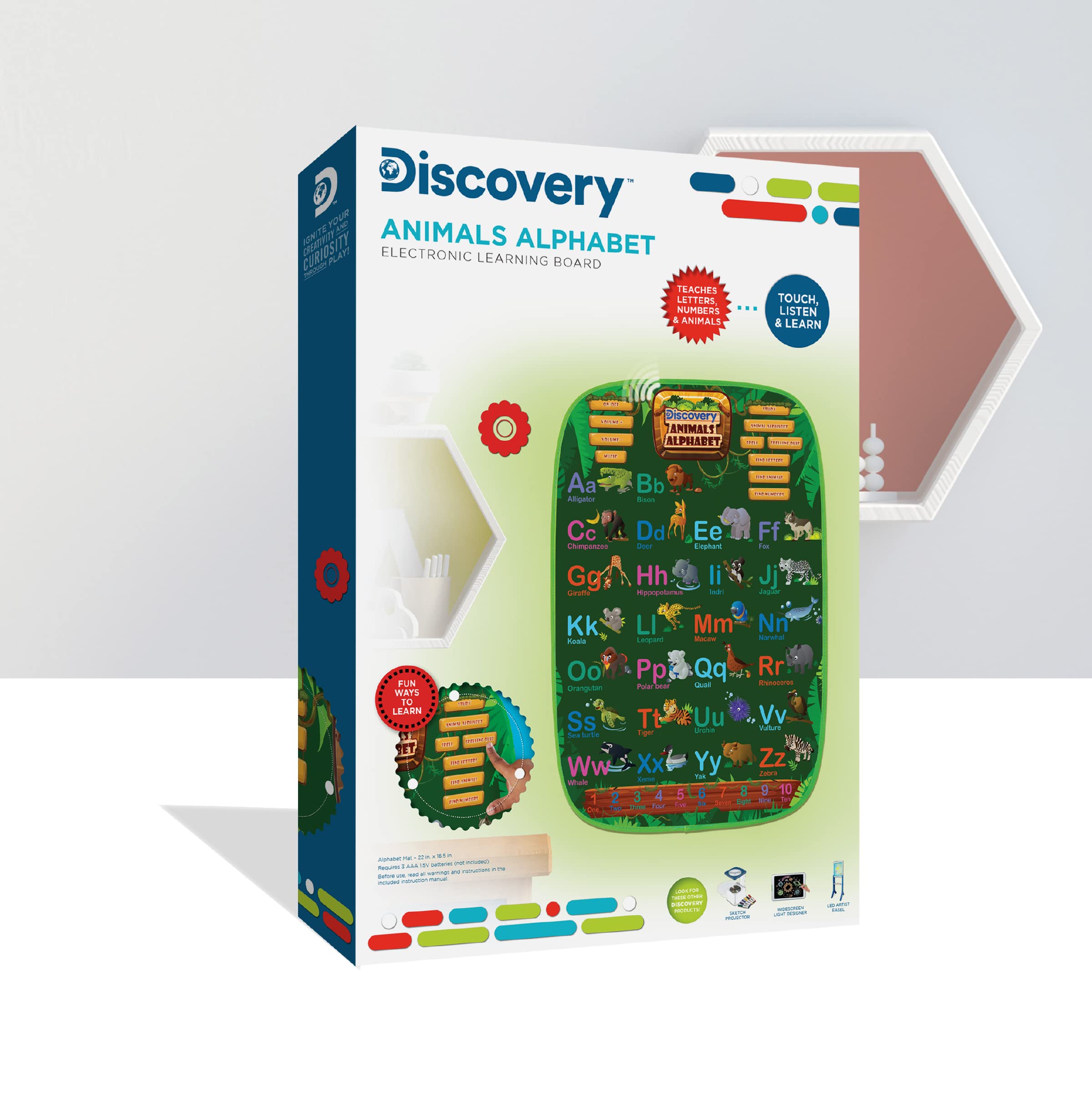 Mua DISCOVERY KIDS Animal Alphabet Electronic Learning Board, 2 ...