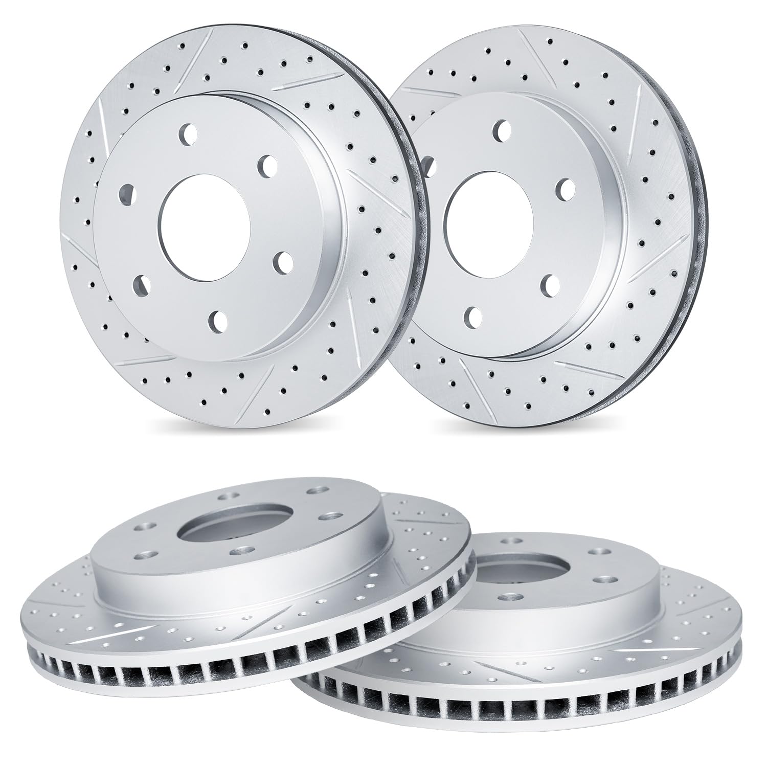 R1 Concepts Front Rear Brake Rotor Kit |Brake Rotors| Brake Disc ...