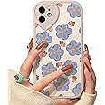 Amazon.com: Lovmooful Compatible for iPhone 11 Case Cute Flower Floral with Love Lens Bumper ...