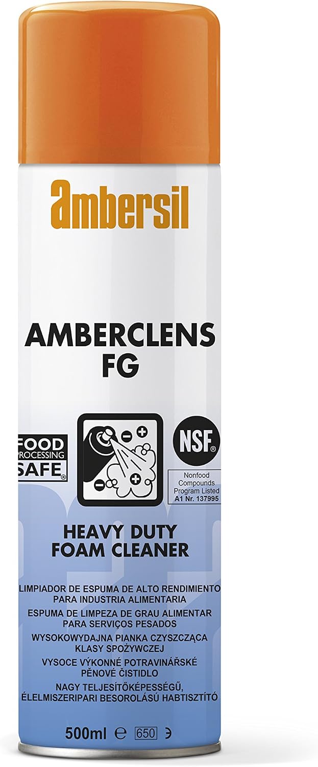 Ambersil 30241 Amberclens Foam Cleaner FG, 500 ml: Amazon.co.uk: Car ...
