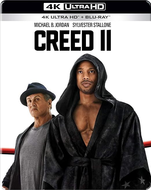 Amazon.com: Creed II (Creed 2) (STEELBOOK) (4K + Blu-ray) (Two Disc ...