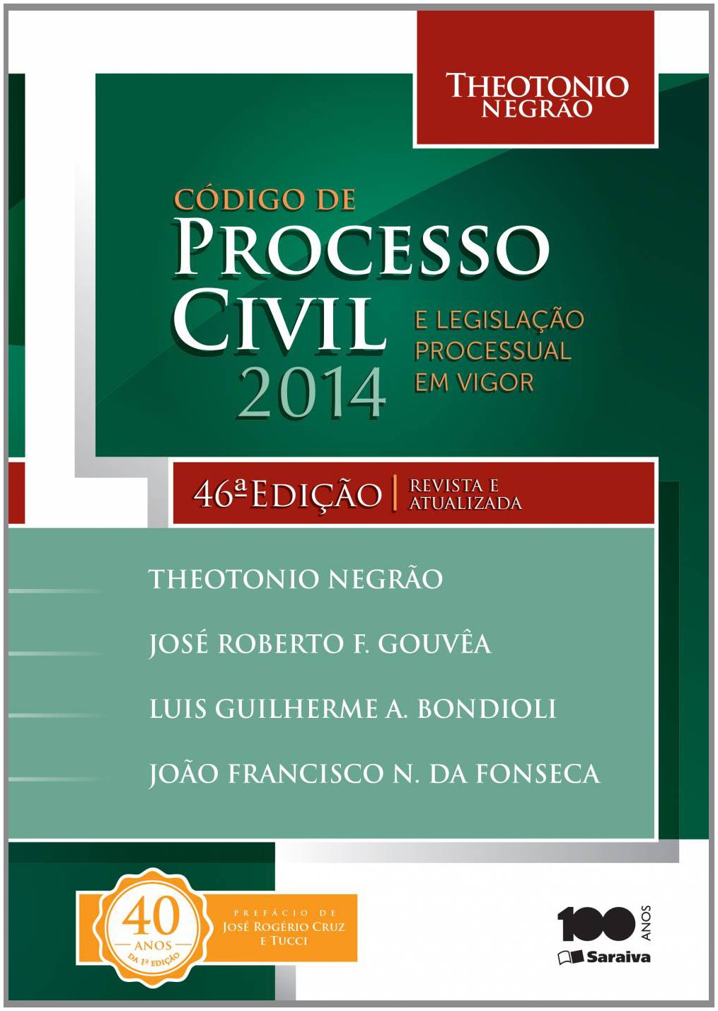 Código de Processo Civil e Legislação Processual em Vigor PDF Theotonio ...