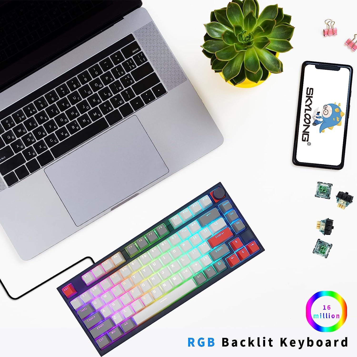 Mua GK75 TKL Mechanical Keyboard - 75% RGB Hot Swappable Gaming ...