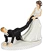 Wedding Party Leg-Pulling Bride & Groom Cake Resin Topper - 4'', 1 ...