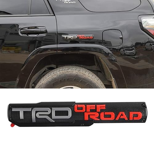 TRD Off Road Decals Vinyl Sticker Fender Door Side Badges Emblem Decal ...