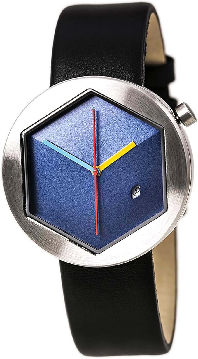 Projects Watches (Michael Graves) "Cubit" Watch Blue Indaco Unisex ...