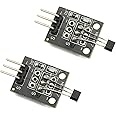 Amazon.com: Tegg 2PCS KY-003 Hall Effect Magnetic Sensor Module for Arduino Raspberry Pie PIC ...