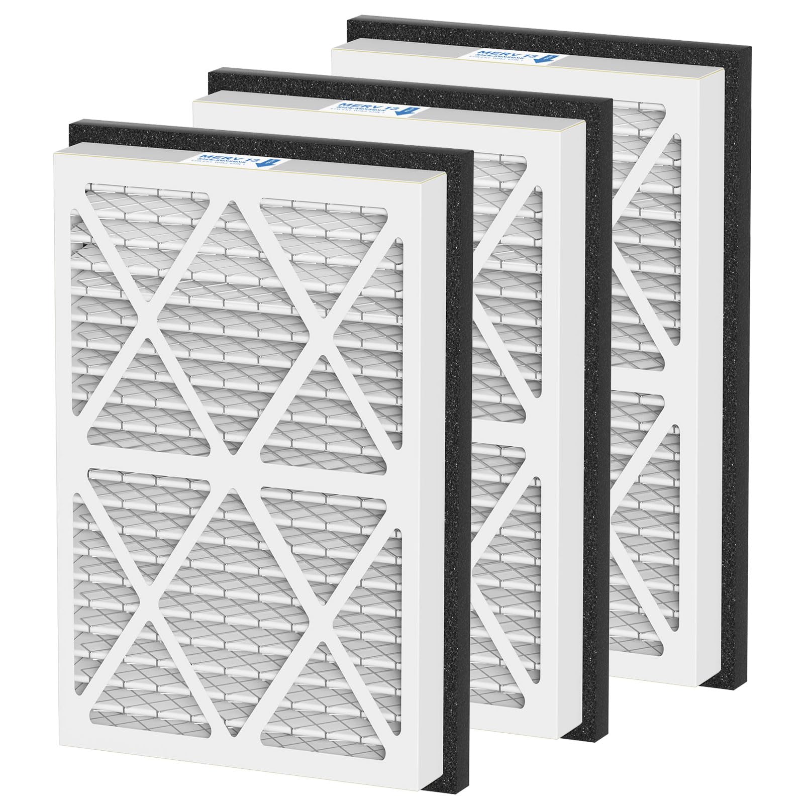 20x30x3 MERV 13 Pleated Air Filters Replacement Compatible with Zephyr ...