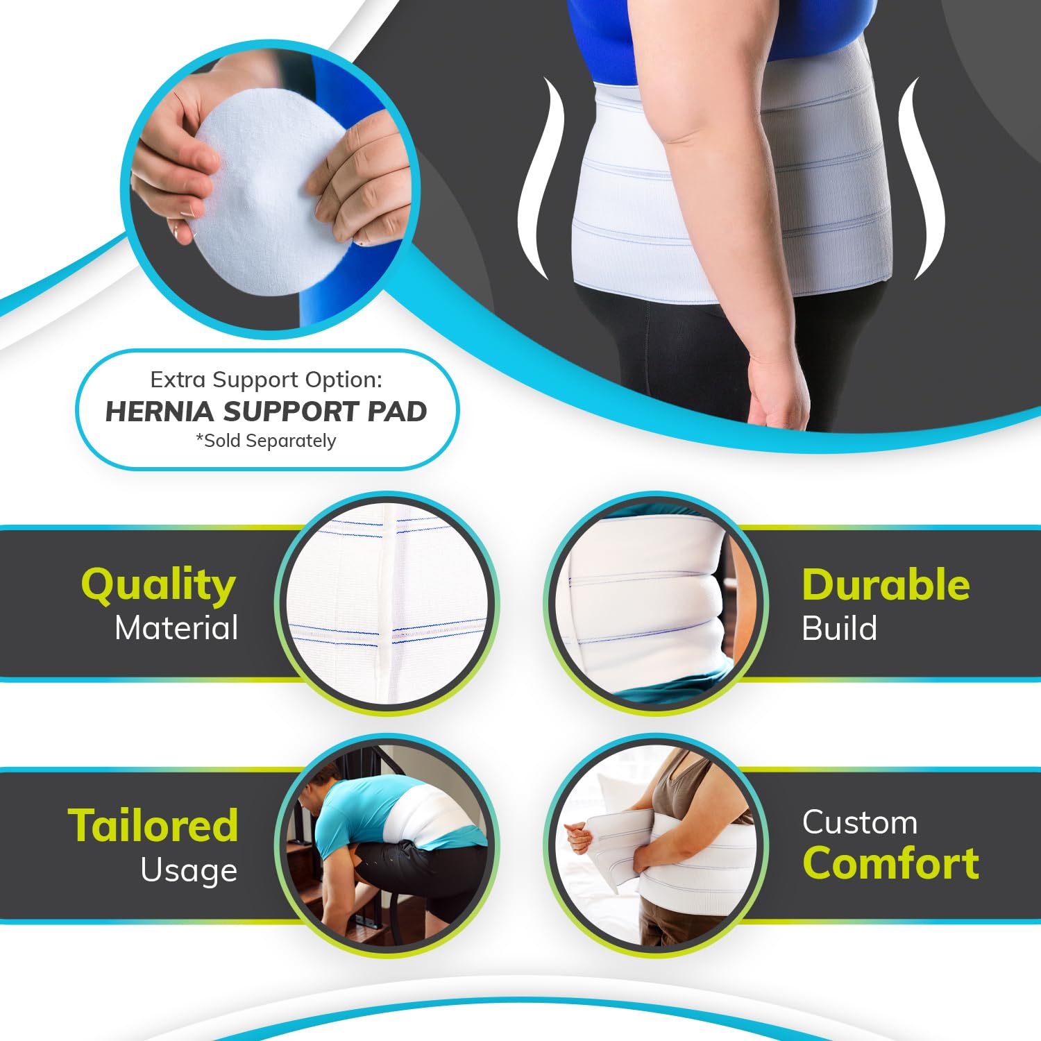 Mua BraceAbility Medical Abdominal Stomach Binder - Belly Band ...