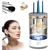 Amazon.com: LUNTHINK Makeup Brush Cleaner Machine，Electric Makeup Brush ...