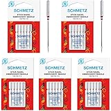 Amazon.com: 25 Schmetz Universal Sewing Machine Needles 130/705H 15x1H Size 75/11