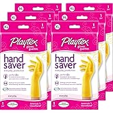 Amazon.com: Playtex Living Reuseable Rubber Cleaning Gloves (Medium, 4 ...