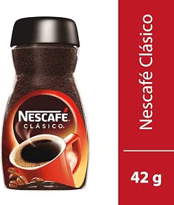 Nescafé Clasico Café Solubile, 42 g: Amazon.com.mx: Alimentos y Bebidas