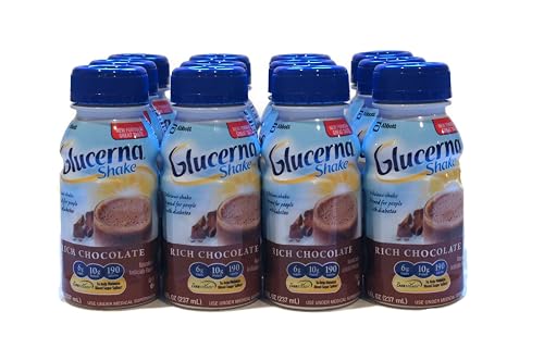 Glucerna Shakes Rich Chocolate Delicious Shake Designed for People with ...