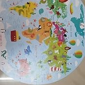Buy Webby Amazing World Map Jigsaw Floor Puzzle 60 Pcs with 4 Double ...