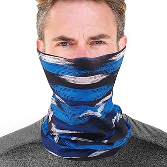 Amazon.com : Fishing Sun Face Mask UV Protection for Men Women - Aqua ...