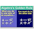 Amazon.com: Math: Algebra's Golden Rule, Classroom Poster: Prints ...