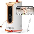 Amazon.com: PARIS RHÔNE 2K Pet Camera, 360°View Dog Camera Treat ...
