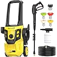 Amazon.com : AcquaX Electric Pressure Washer, 3800 PSI 2.0 GPM Pressure Washer with Upgraded ...