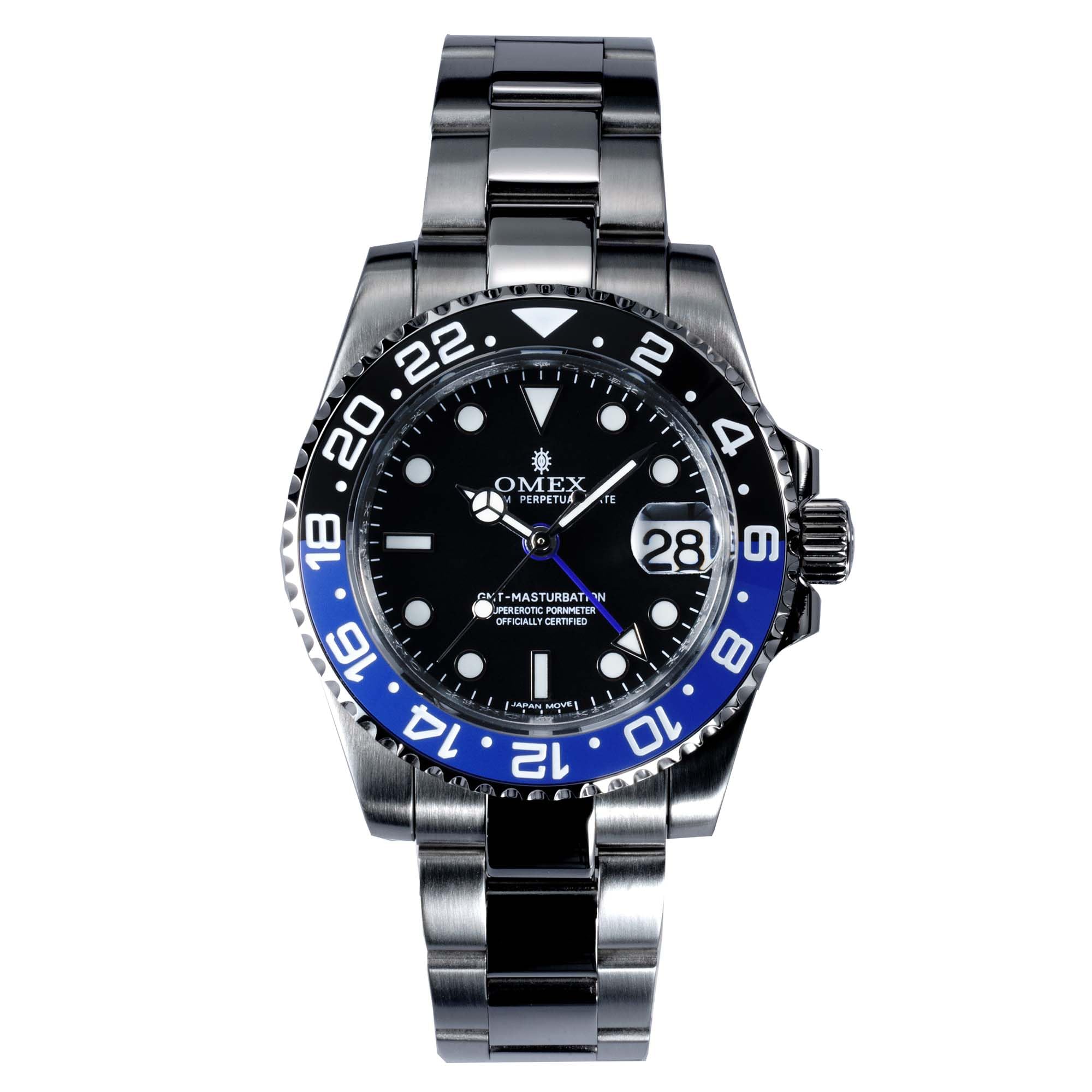 Mua OMEX Men's OMEX OMEX GMT GMT Japanese Mechanical Movement Omeko ...