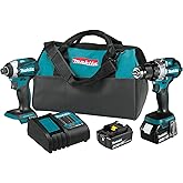 Makita XRT02TK 18V LXT® Lithium-Ion Brushless Cordless Deep Capacity Rebar Tying Tool Kit (5.0Ah ...