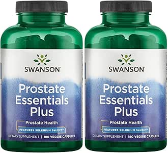 Amazon.com: Swanson Prostate Essentials Plus - Features Selenium Select ...