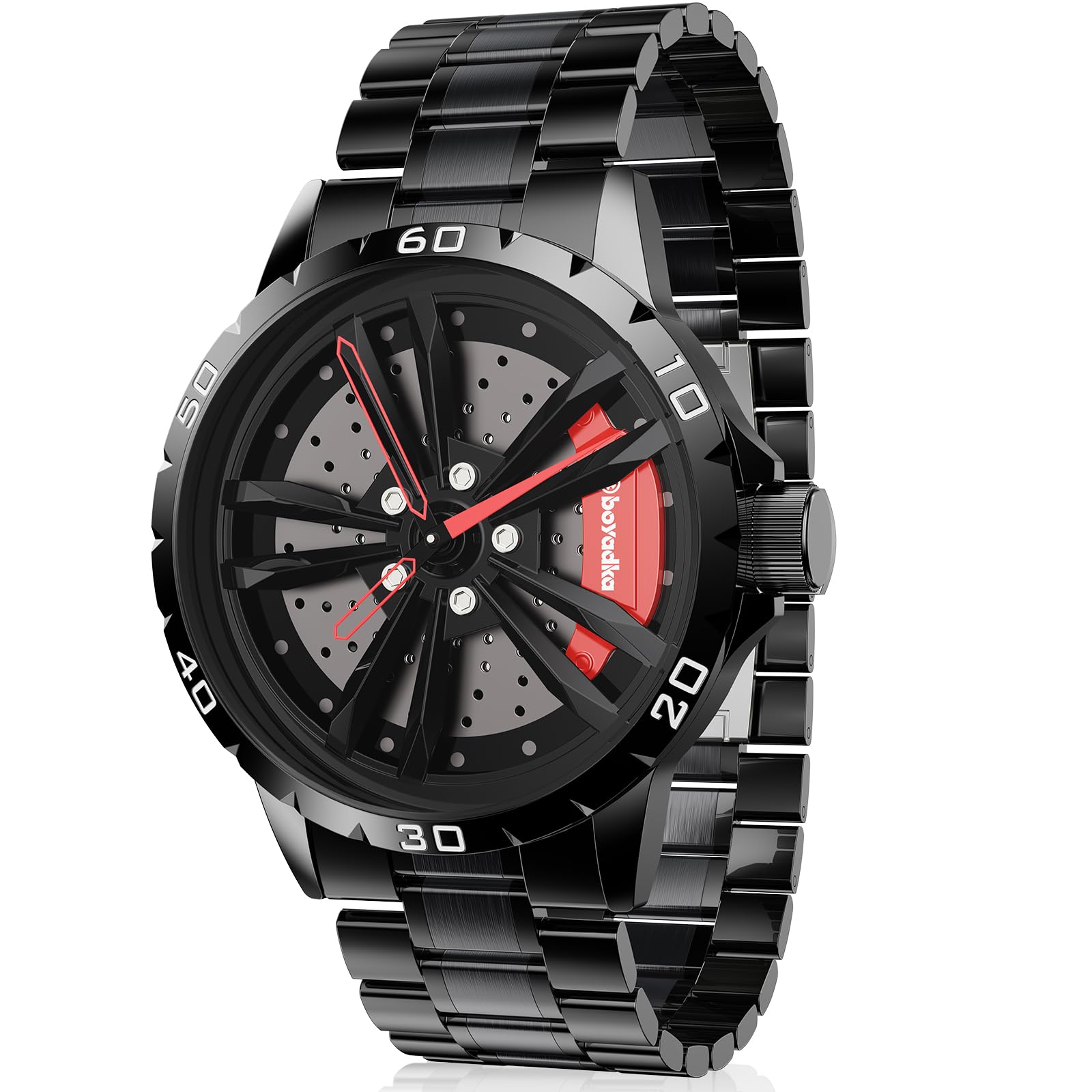 Mua ORARA Car Wheel Watches for Men, Spinning Car Wheel Watch with Japanese Quartz Movement ...