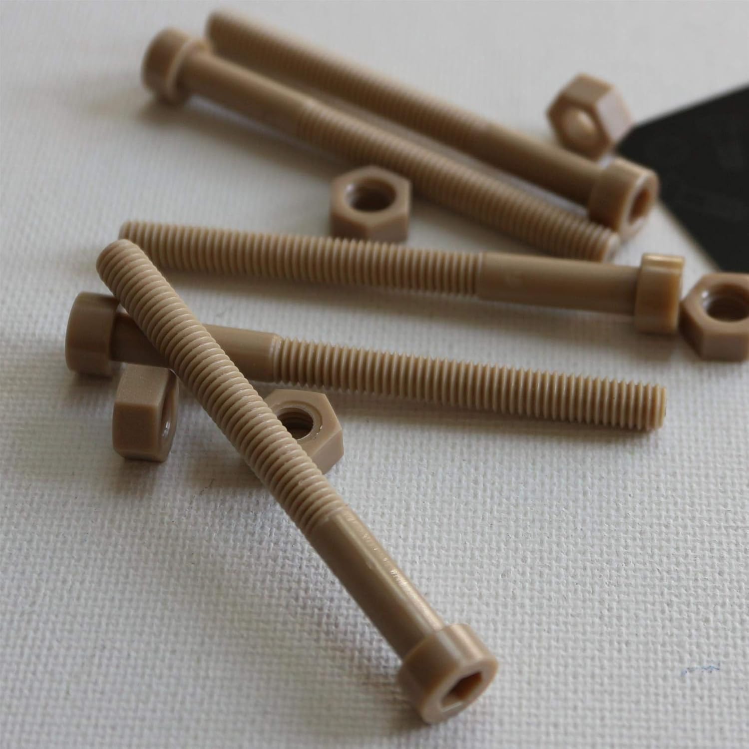 5 x PEEK Hex Socket Head Screw M6 x 65mm Nuts & Bolts – Peek Plastic Nuts and Bolts – BigaMart