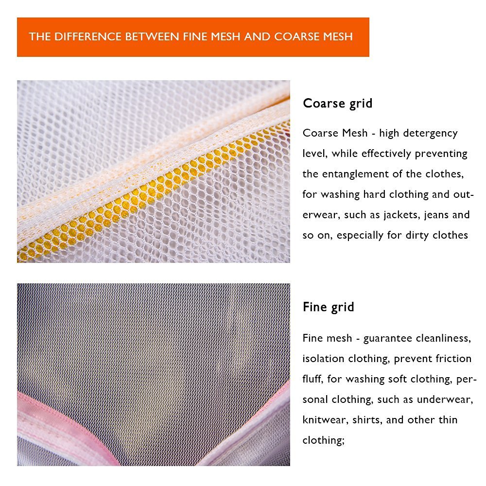 Product - Mesh Laundry Washing Bags Premium Quality Double-Layered Set ...