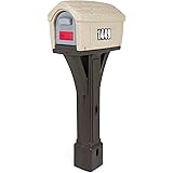 Amazon.com: Simplay3 Classic Plastic Residential Mailbox & Post Mount ...