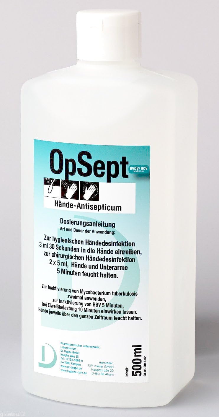 OP Sept Hand Disinfectant Hygienic and Surgical (HCV): Amazon.co.uk ...
