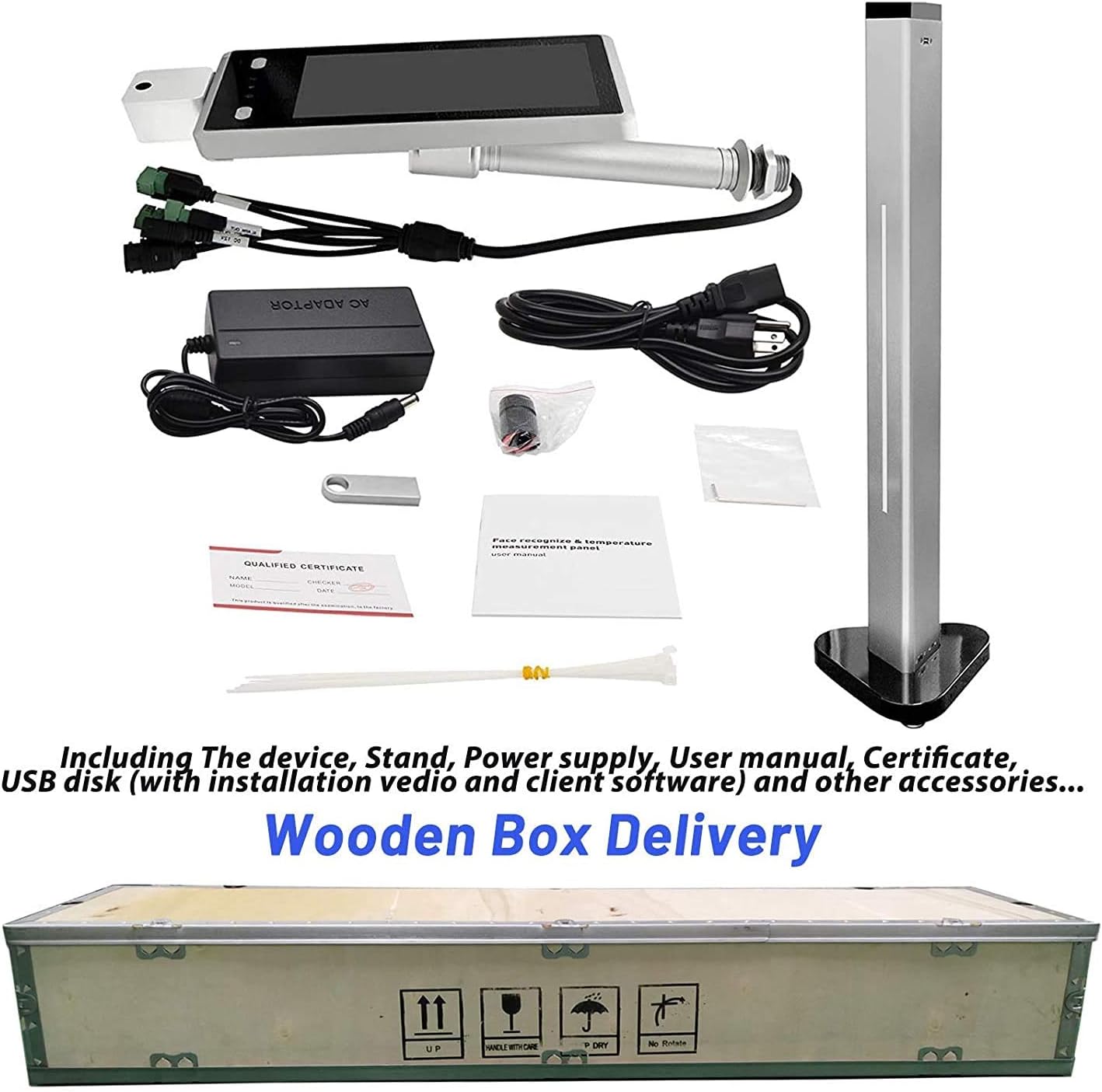 Access Control Punch Card Machine with German Heimann Thermopile ...