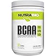 Amazon.com: NutraBio BCAA 5000 Powder - Fermented Branched Chain Amino ...