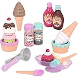 Amazon.com: GIFTEXPRESS 17 PCS Pretend Play Food Dessert Set, Sweet ...