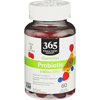 Amazon.com : 365 by Whole Foods Market, Gummies Probiotics Adult 2 Bil ...