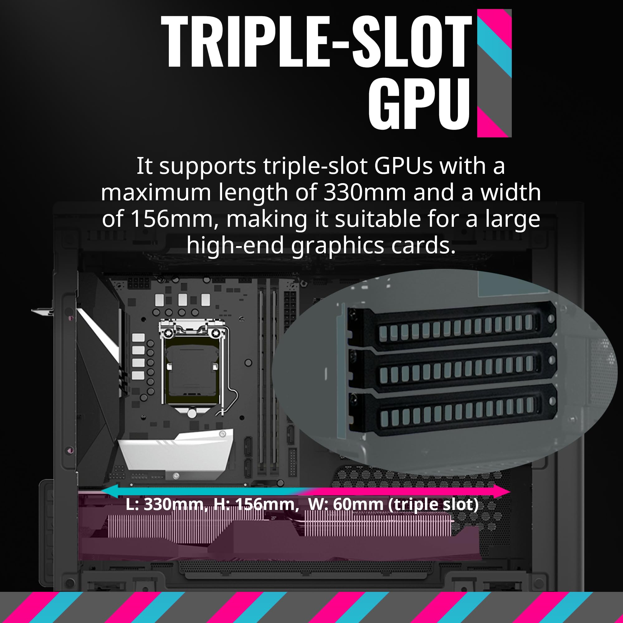 Mua NR200 SFF Small Form Factor Mini-ITX Case, Vented Panels, Triple ...