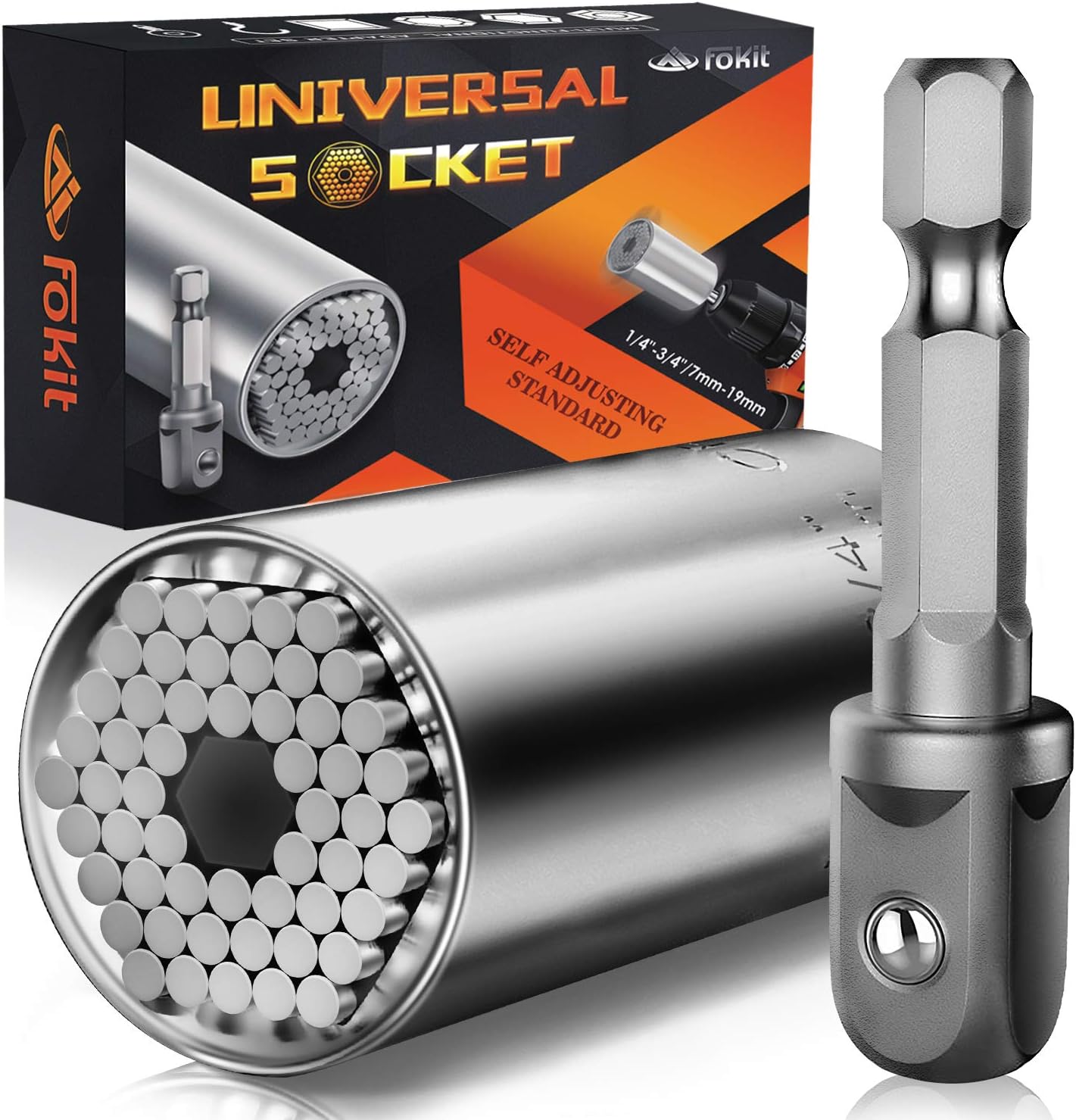 Universal Socket Tool Gifts for Men Dad - Socket Grip Tool Sets with ...