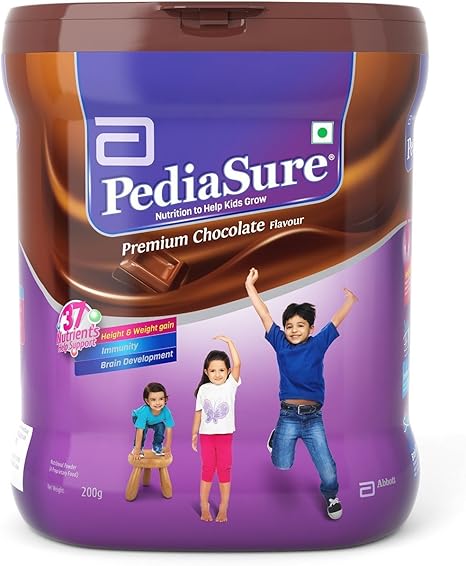 Pediasure Choclate 200G/7.05Oz - Plastic Jar - For Kids 2 Years To 10 ...