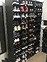 Amazon.com: KOUSI 60-Pairs Shoe Rack for Entryway Shoe Storage Space ...