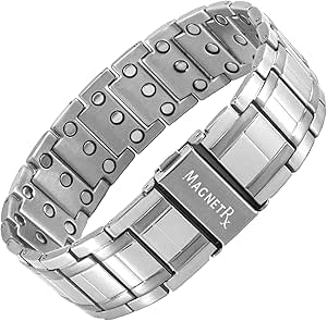 MagnetRX® 3X Strength Titanium Magnetic Bracelet – Arthritis and Carpal ...