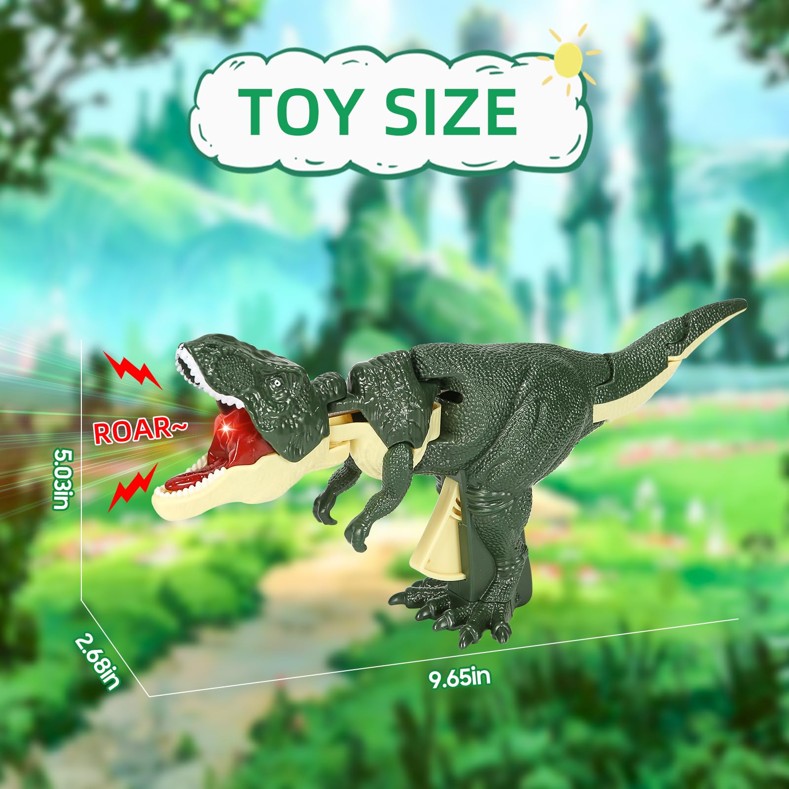 Mua Trigger T-Rex Dinosaur Toy- Innovative Telescoping & Swinging ...